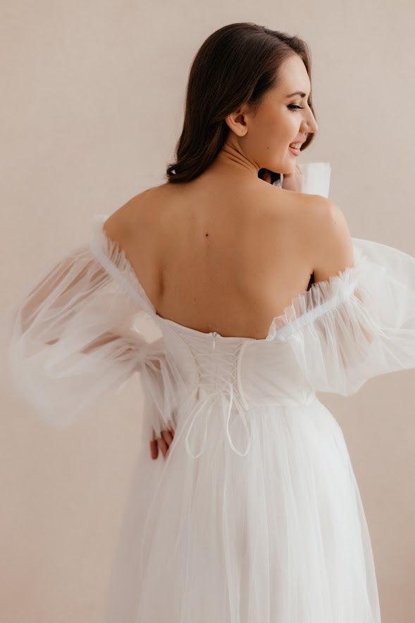 Maternity Bridal Tulle Dress • Style AMANDA – IRIS DRESS